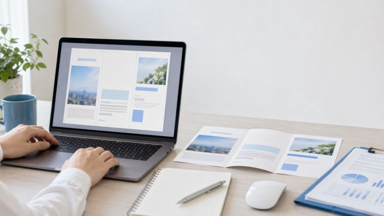 パンフレットの作り方をWordで解説 テンプレート活用からPDF保存まで | かなネット案内
